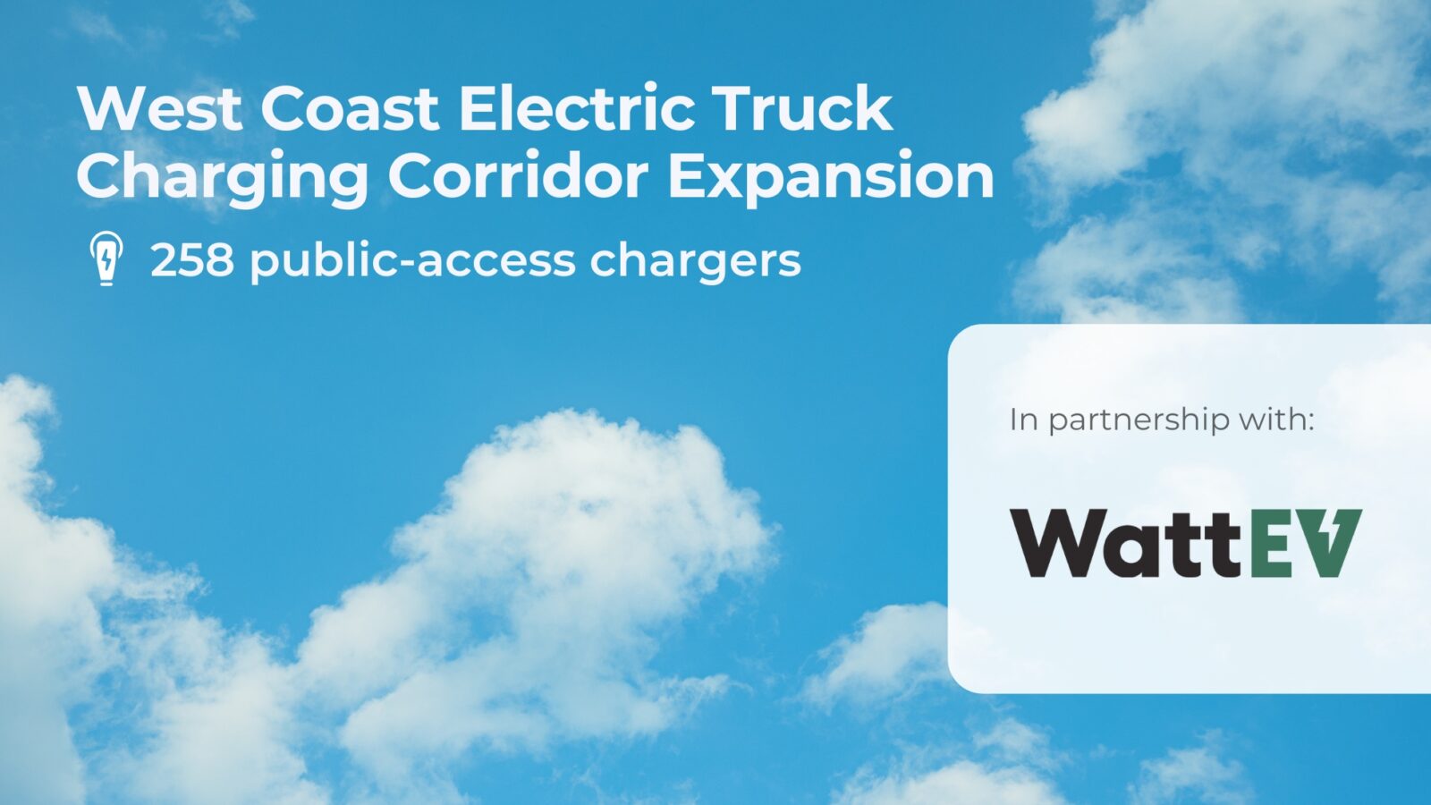 Blymyer helps WattEV accelerate the transition to EV powered trucks ...