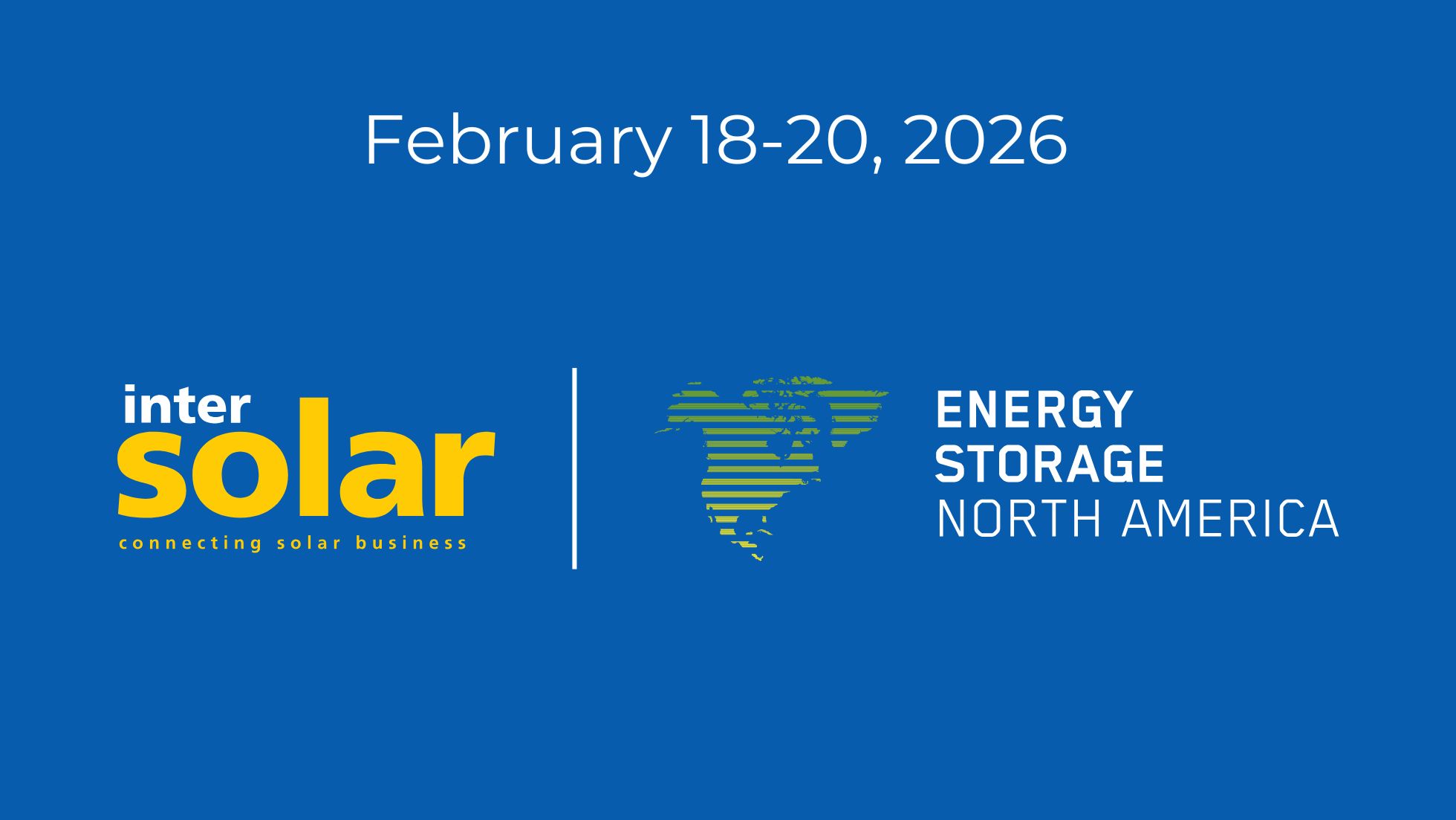 Blymyer is exhibiting at Intersolar and Energy Storage North America ...